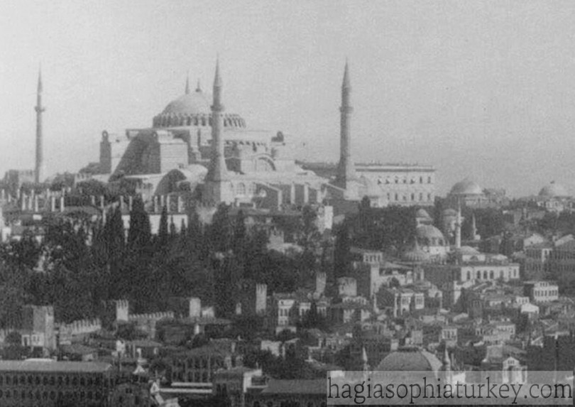 Hagia Sophia in 1890's » Hagia Sophia