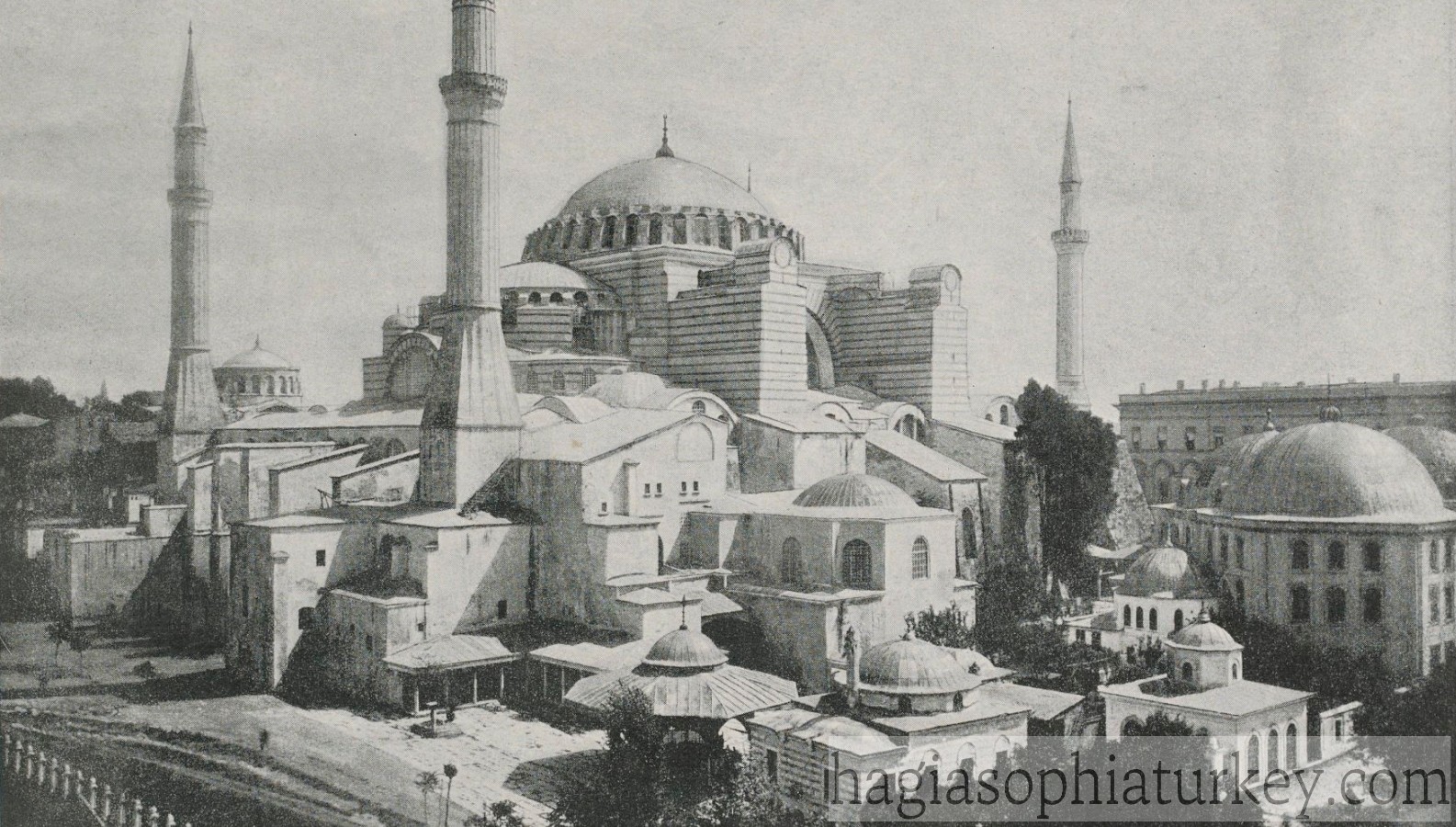 Hagia Sophia in 1890's » Hagia Sophia